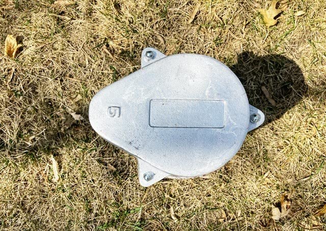 Merrill MFG 5" Watertight Sanitary Aluminum, ABS well cap, Seal