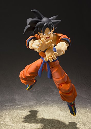 TAMASHII NATIONS - Dragon Ball Z - Son Goku -A Saiyan Raised on Earth-, Bandai Spirits S.H.Figuarts Action Figure