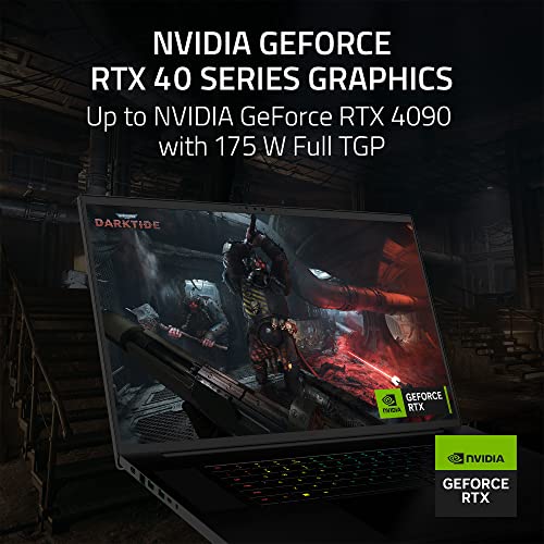 Razer Blade 18 Gaming Laptop: NVIDIA GeForce RTX 4090-13th Gen Intel 24-Core i9 HX CPU - 18" QHD+ 240Hz - 32GB RAM - 2TB SSD - CNC Aluminum - Compact GaN Charger - Windows 11 - Chroma RGB (Renewed)