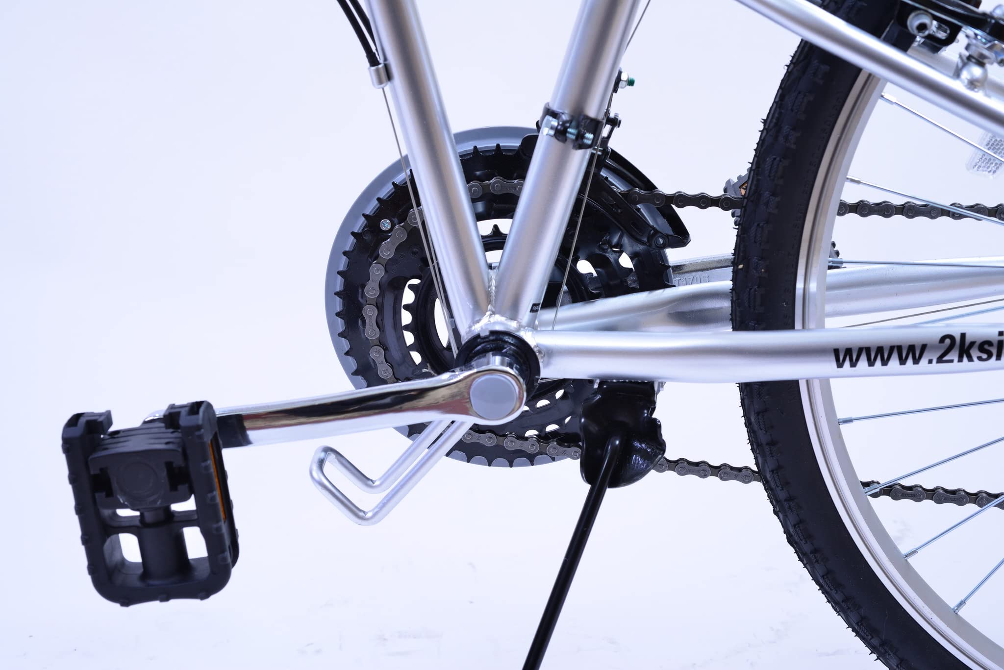 Columba 26 inch Folding Bike w. 18 Speed Silver (SP26S_SLV)