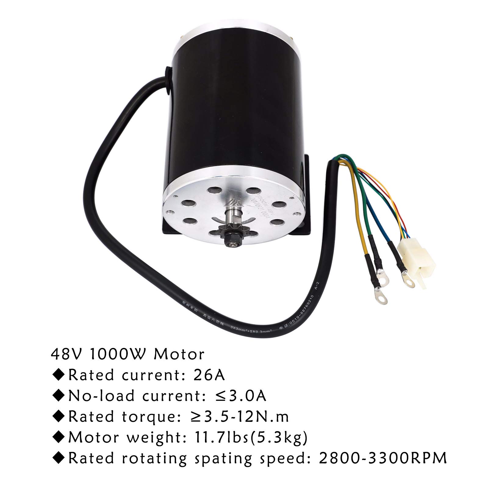 TDPRO 48V 1800W Brushless Electric Motor Controller Throttle Accelerator Pedal Set for Go Kart Scooter E Bike Motorized Bicycle ATV Moped Mini Bikes