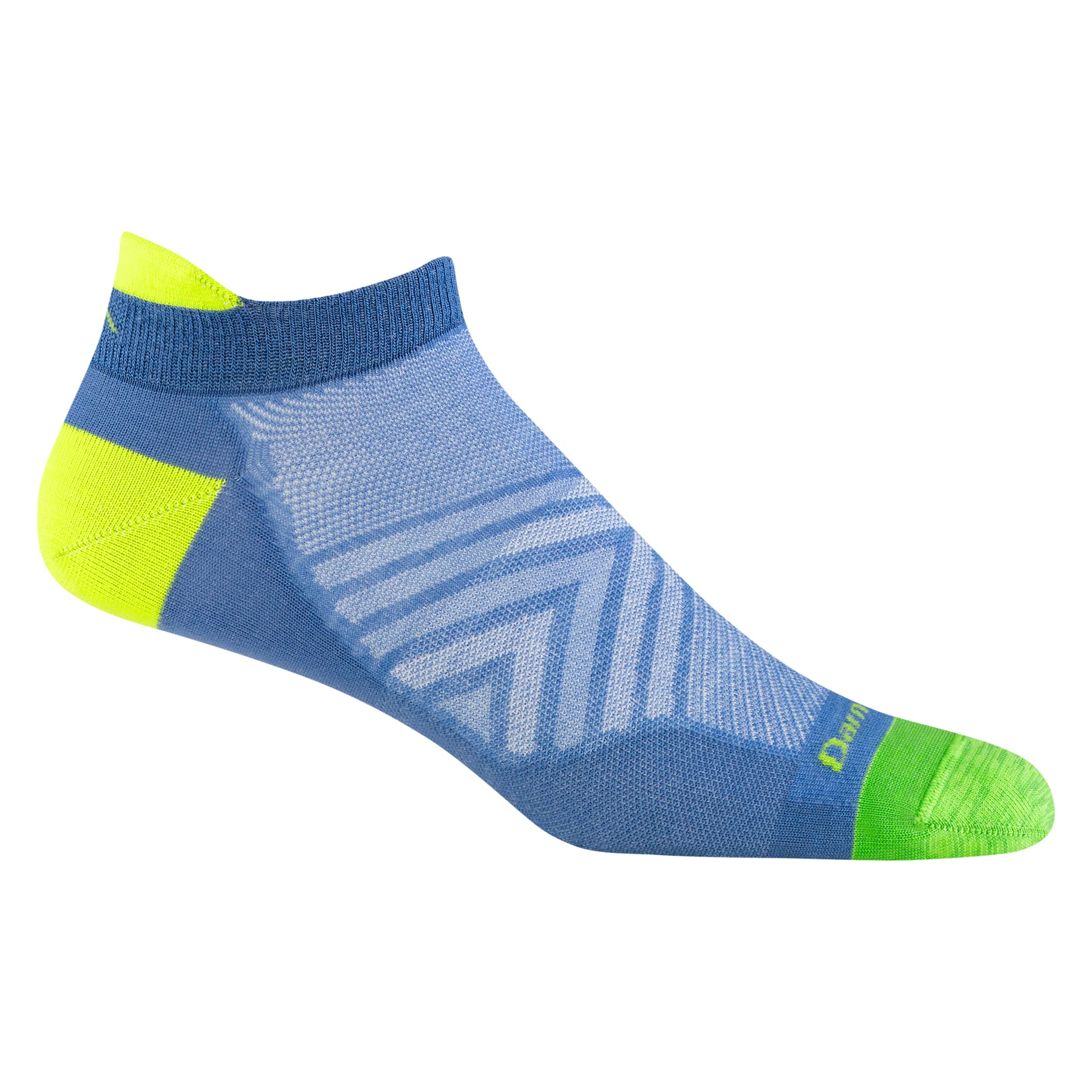 Darn Tough Vermont Run No Show Tab Ultra-Lightweight Surf MD (US 8-9.5)