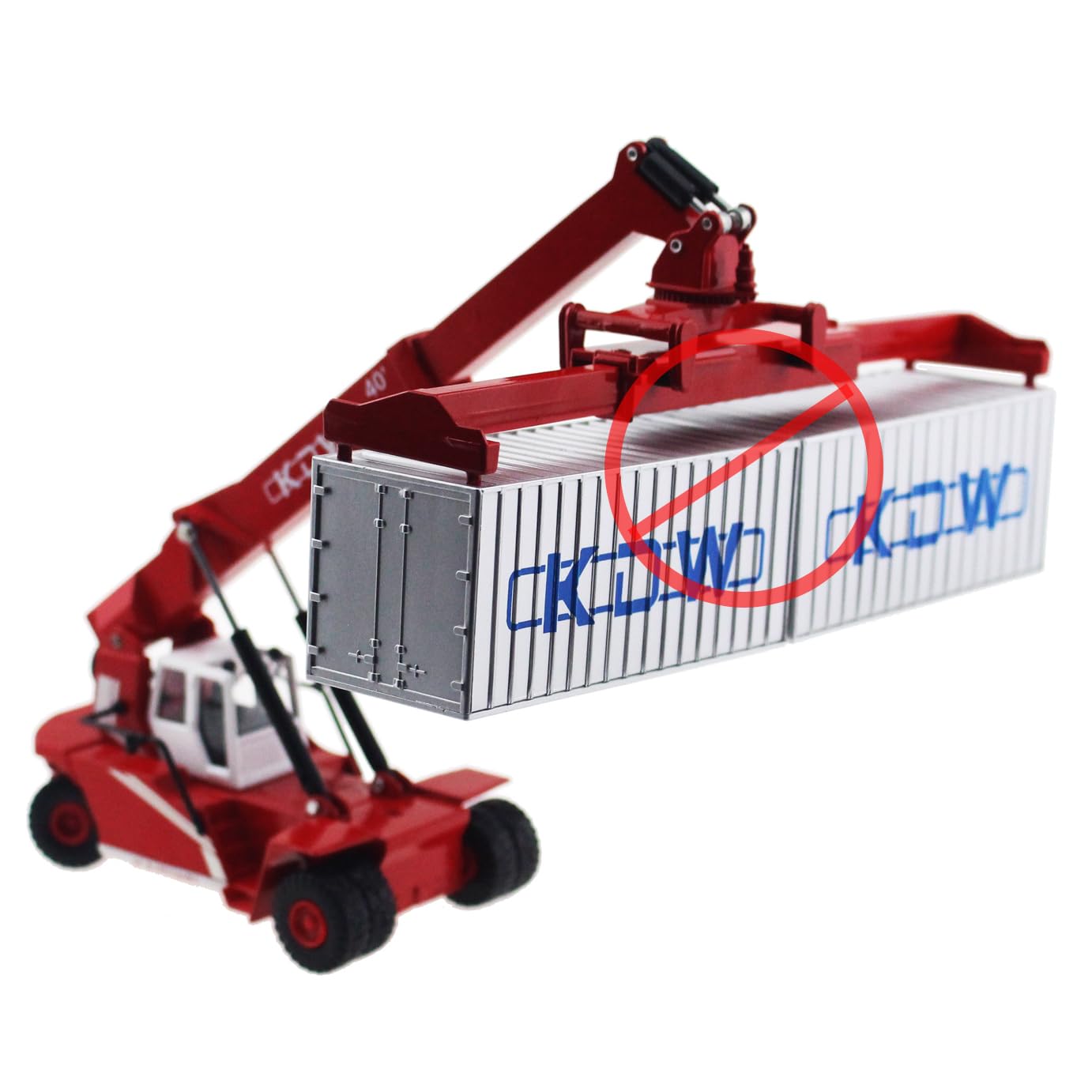 Tipmant Children Kids Alloy Die-cast Model Toy Material Handling Vehicle Diecast Truck Miniature Car Metal 1:87 Gift