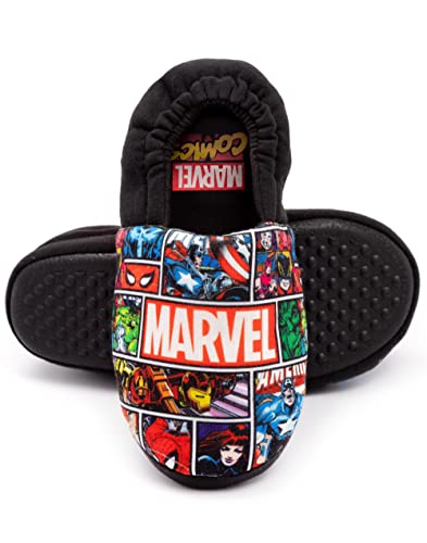 Marvel Avengers Slippers Boys Kids Comic House Shoes Loafers 10.5 US Little Kid