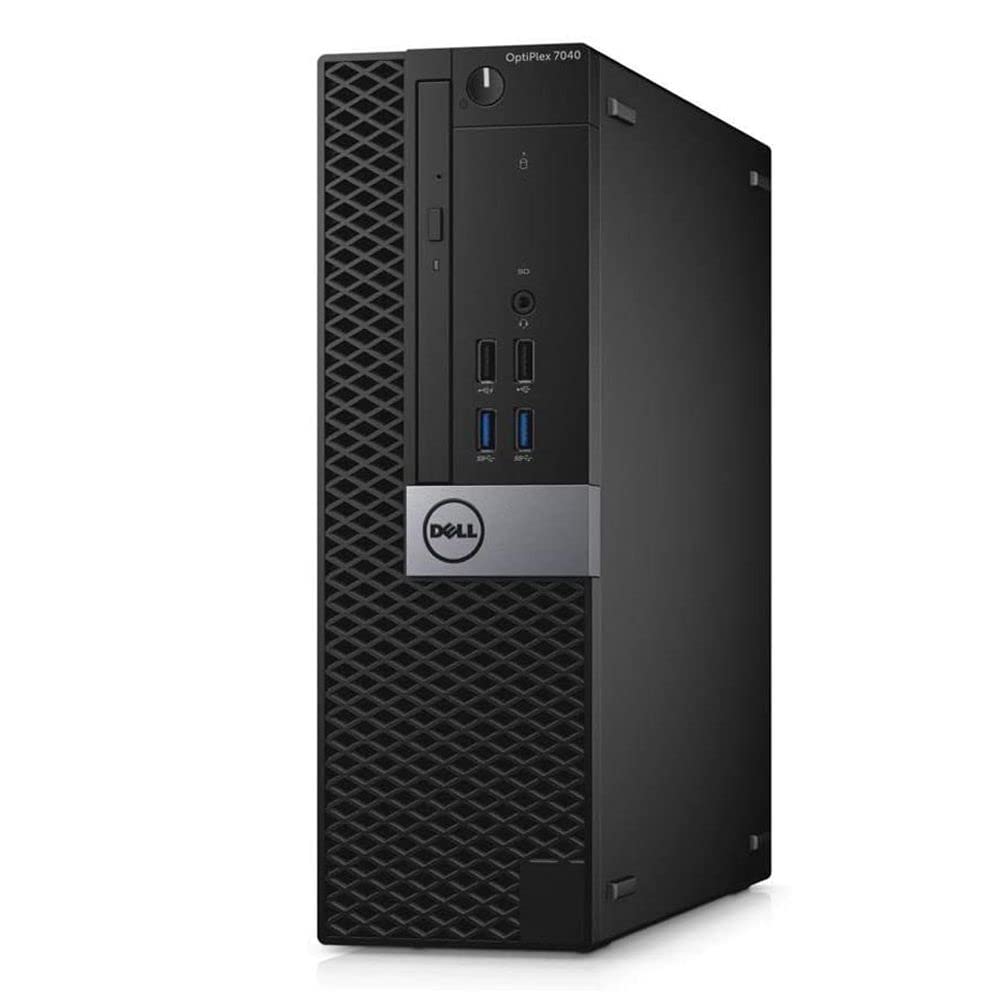 Dell OptiPlex 7040 SFF Desktop PC,Intel Quad Core i5-6500 3.2GHz,Nvidia GT 1030,32GB DDR4 Ram New 1TB NVMe M.2 SSD+2TB HDD,Built-in WIFI & Bluetooth HDMI Windows10 Pro Wireless Keyboard&Mouse(Renewed)