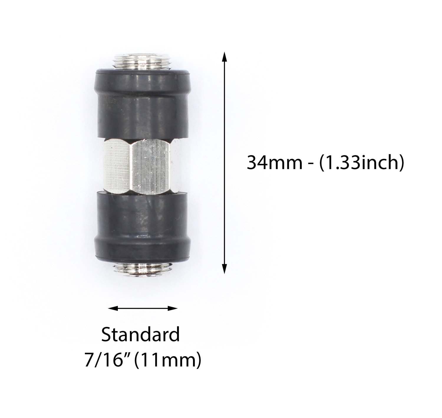 Weather Sealed Cable Extension Coupler - 4 Pack - Cable Extension Adapter (Barrel Splice - Coupler) - Connects Two Coaxial Video Cables (Female to Female Connector) 3GHz Rated
