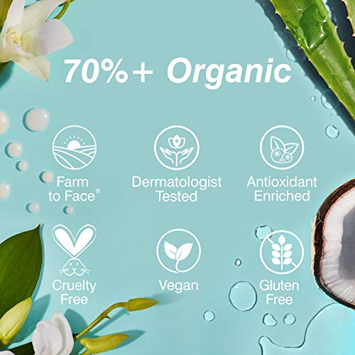 COOLA Organic Sun Silk Drops and Face Moisturizer with SPF 30, Dermatologist Tested Sunscreen against Blue Light, Vegan and Gluten Free, 1 Fl Oz (Pack of 1)