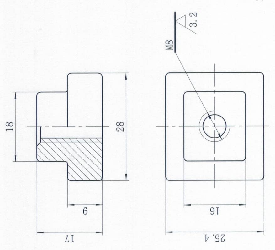 LLDSIMEX Adjustable Vise Stop 5 Axis Movement Mill Work Stop CNC Mill Machines Part Workpiece