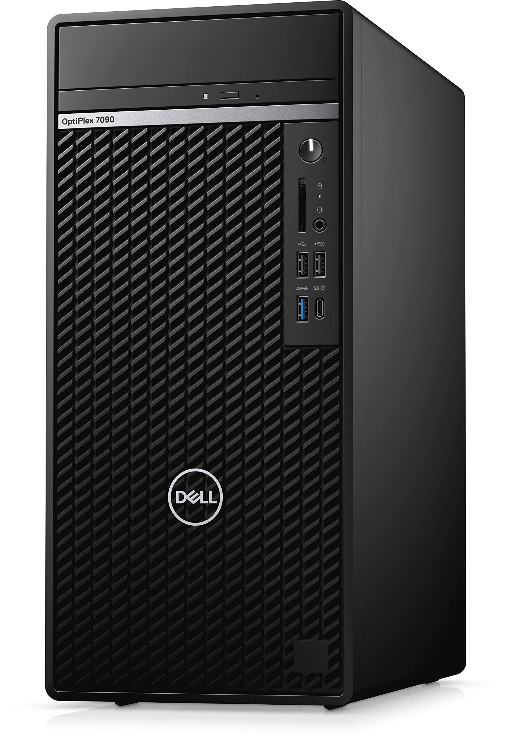 Dell Optiplex 7090 Tower Desktop Computer (Intel i7-11700 8-Core 2.50GHz, 32GB RAM, 1TB PCIe SSD, Intel UHD 750, RJ-45, DVD-RW, USB 3.2, 2 Display Port, Black, Win 10 Pro)