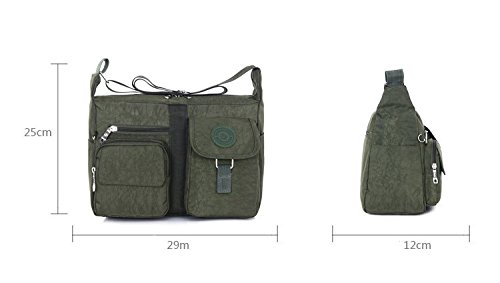MiCoolker Women's Shoulder Bags Casual Handbag Travel Bag Messenger Cross Body Nylon Bags