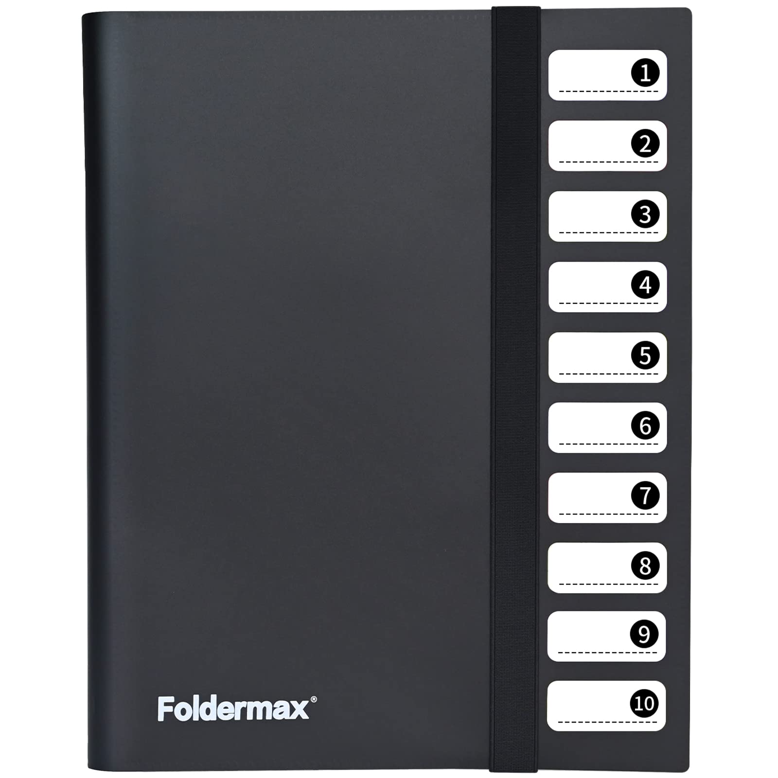 Foldermax Card Binder - 9 Pocket Trading Card Album Folder - 360 Side Loading Pocket Binder for TCG