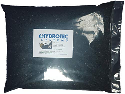 Granular Activated Carbon - 5 Pound Bag - Coconut 12 x 30 NSF/ANSI 61 Certified Drinking Water Grade (0.17 Cuft - 5 Pounds