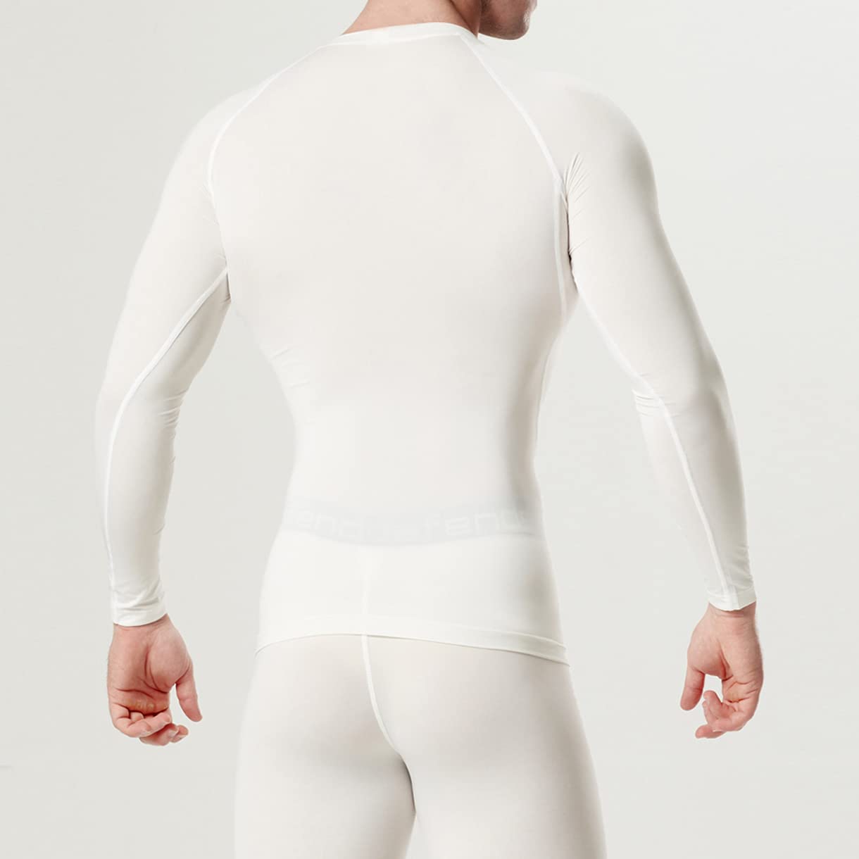 dfen Men's New 3Pack Quick Dry Compression Under Base Layer Jersey Fit Cool Gear Round Neck Top Long Sleeve T-Shirt BBRRWW_L