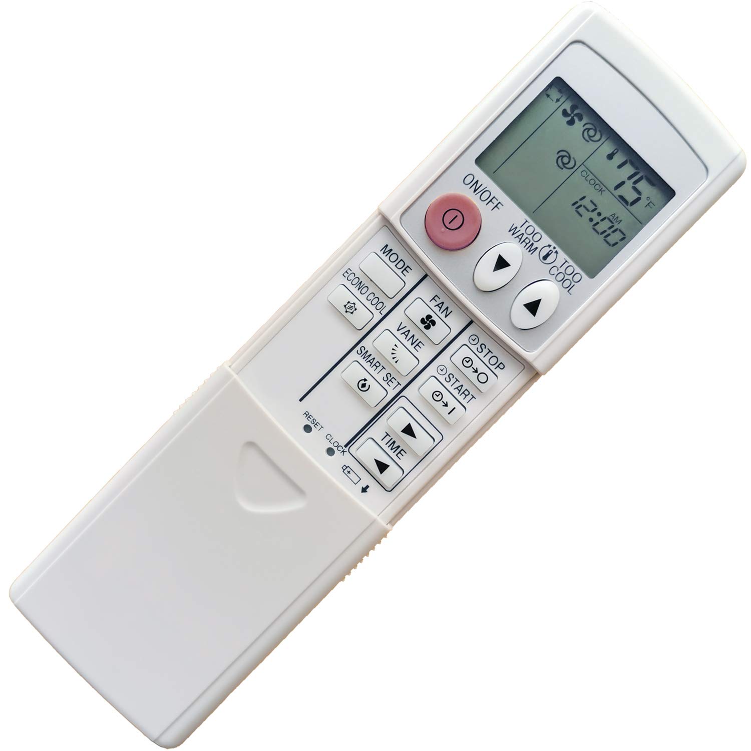 CHOUBENBEN Replacement Mitsubishi Electric Mr Slim Air Conditioner Remote Control MSZ-FE18NA MSZ-D30NA MSZ-D36NA MSZ-D30NA-8 MSZ-D36NA-8 MSZ-A24NA-1 MSZ-GA24NA