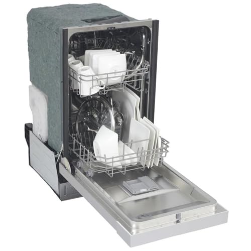 Kucht K7740D Professional 18" Front Control Dishwasher, Stainless Steel