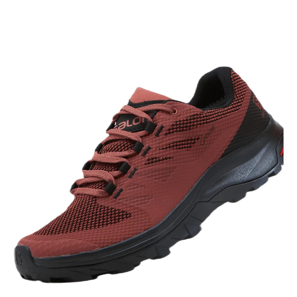 Salomon Outline Gore-TEX Hiking Shoes for Women, Trellis/Navy Blazer/Guacamole, 5