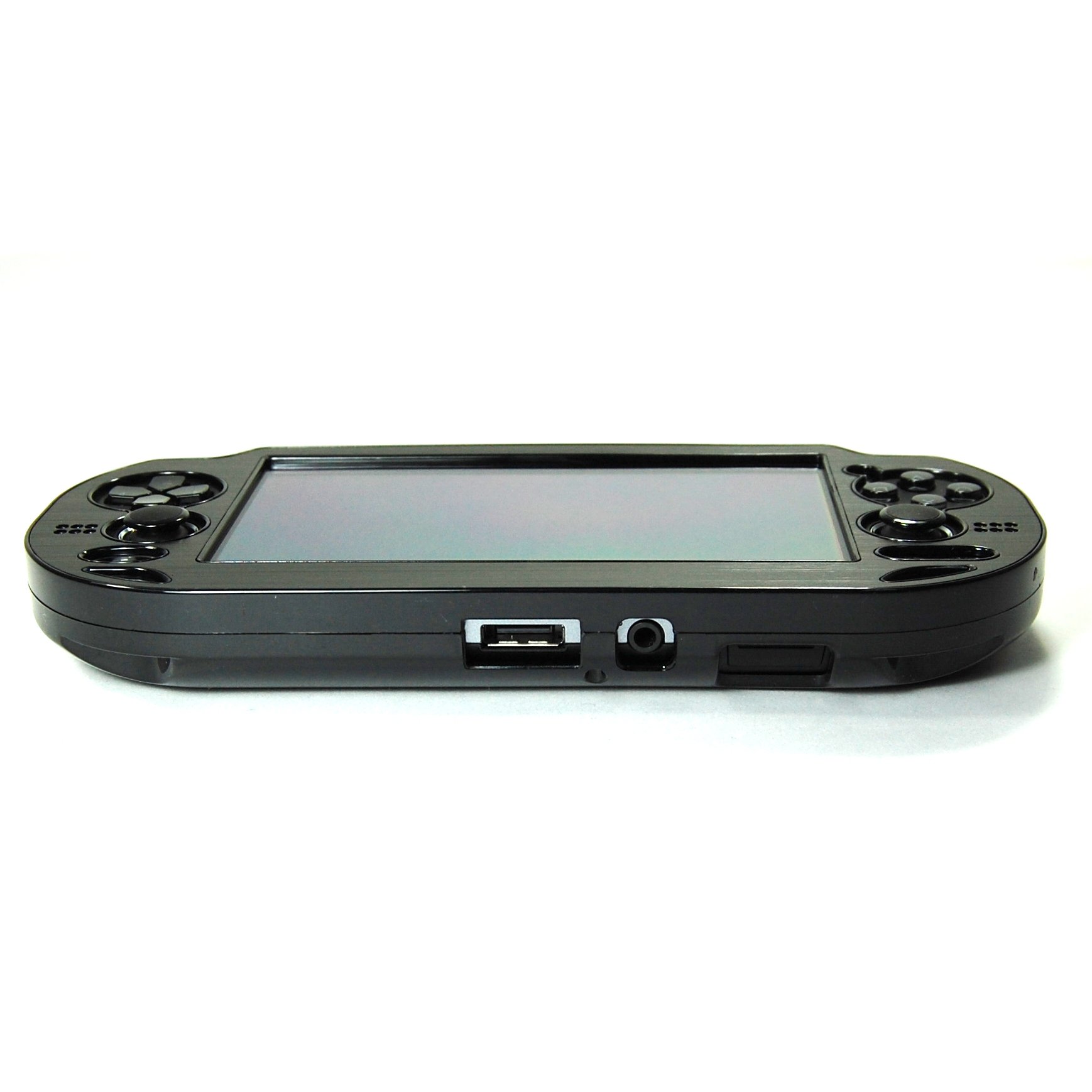 Cosmos Black Aluminum Metallic Protection Hard Case Cover for Playstation PS VITA 1000 Series, Fits for Oval Start & Select Button Only (NOT for PSV 2000 Slim Version)