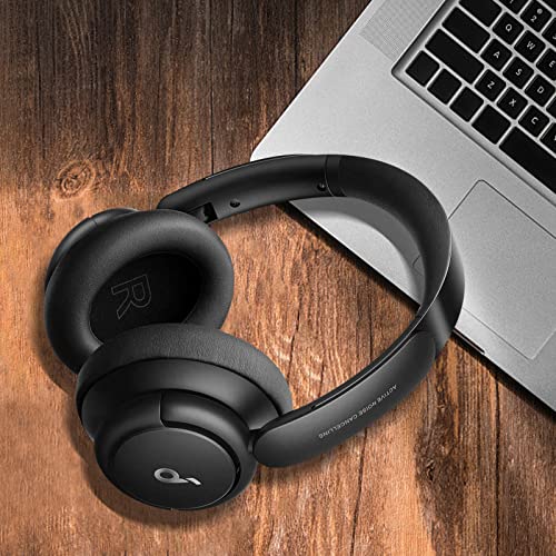 Replacement Earpads Cushions for Anker Soundcore Headphones Q30 and Anker Q35, Life Q30 Earpads Ear Cushions with Protein Leather Skin and Memory Foam