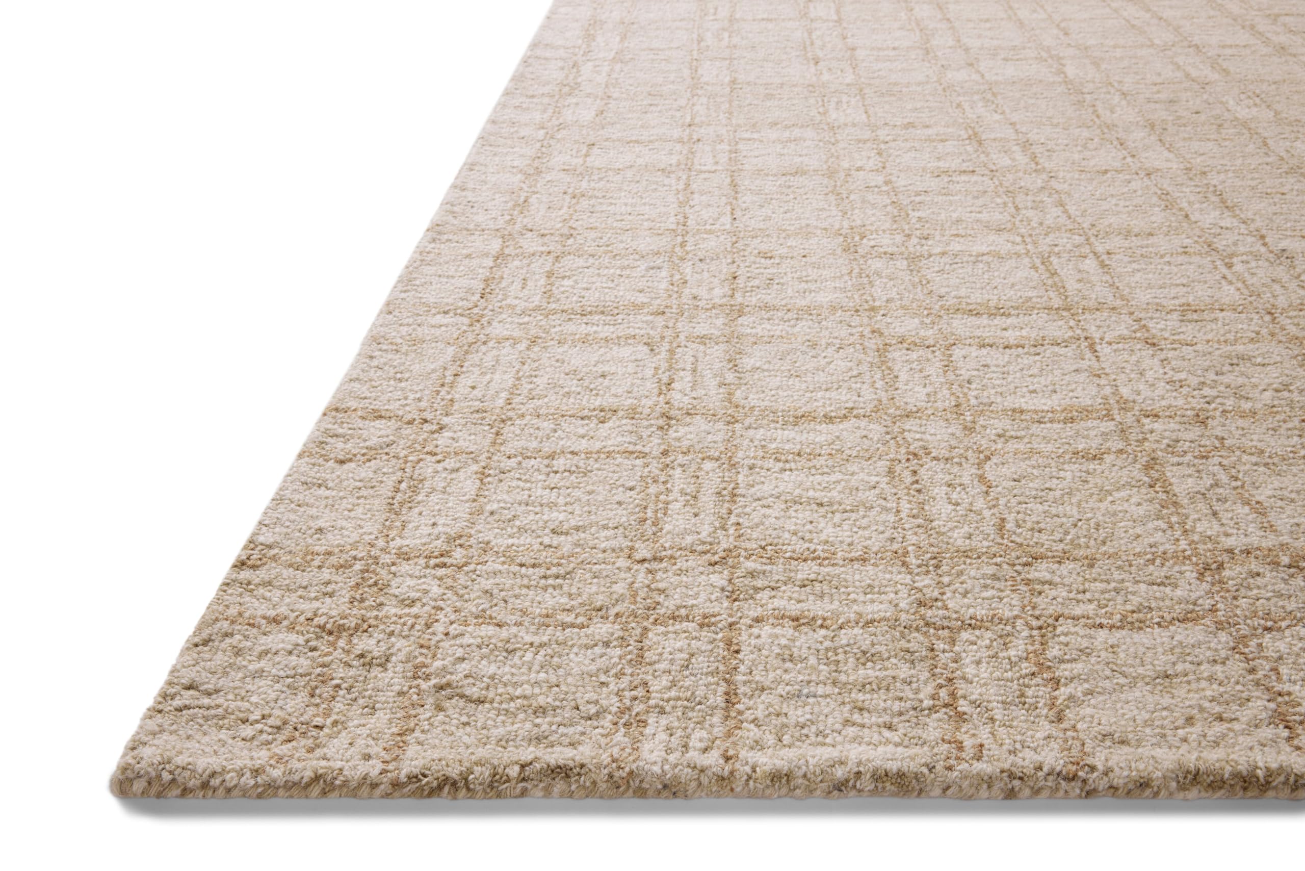 Loloi Chris Loves Julia x Polly Khaki/Sand 7'-9" x 9'-9" Area Rug