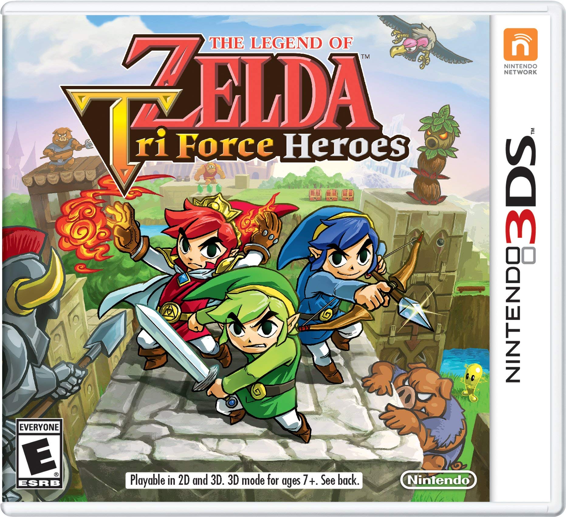 The Legend of Zelda: TriForce Heroes - 3DS (Renewed)