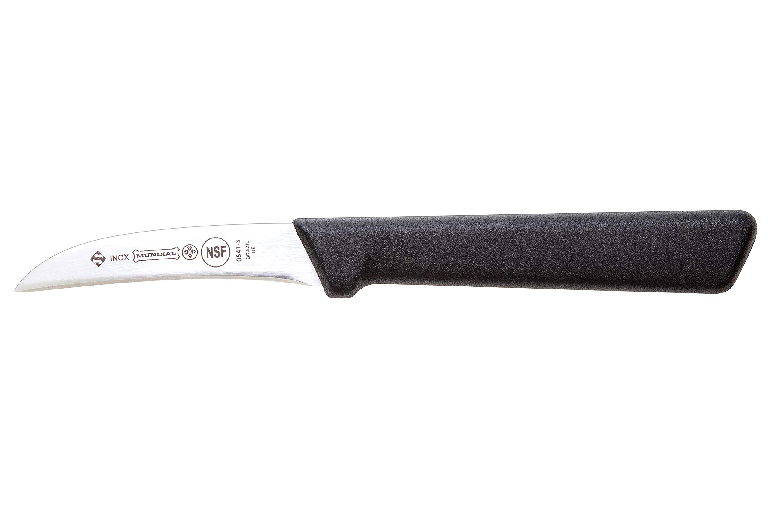 Mundial SC0541-3 3-Inch Peeling/Tourne Paring Knife Collection, Set of 3, Black