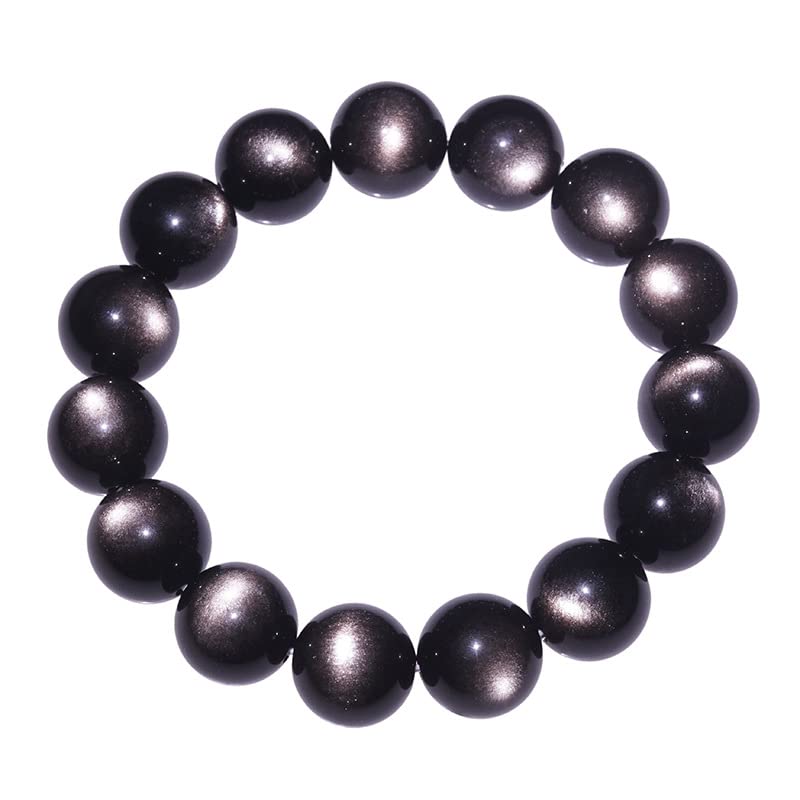DIGIT PAKA Unisex Adults Malachite Natural Gemstone Stretch Bracelet