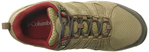 Columbia Women's Redmond V2 Waterproof, Pebble/Beet, 12