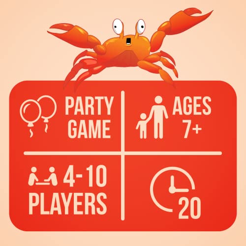 You've Got Crabs by Exploding Kittens - A Card Game Filled with Crustaceans and Secrets - Family-Friendly Party Games For Adults, Teens & Kids