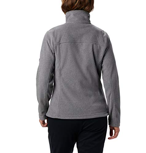Columbia Women's Fast Trek II Jacket, City Grey Heather, Large