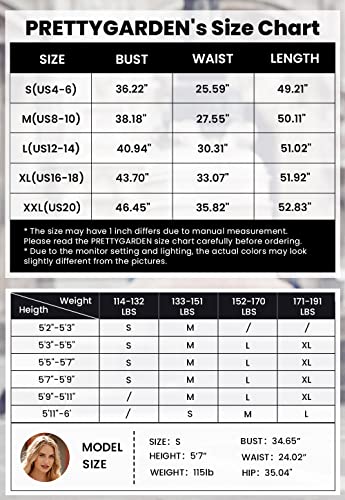PRETTYGARDEN Women's Long Sun Dresses 2023 Sleeveless Halter Neck Flowy Pleated Maxi Cocktail Dress (Black,Large)