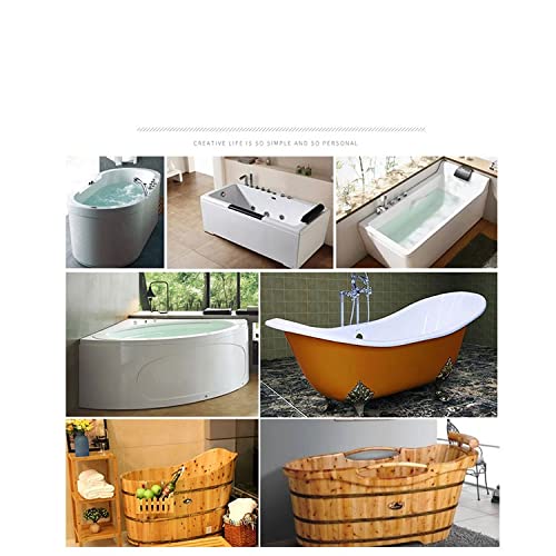 IRDFWH Bath Tub Shelf Rack Multi-Purpose Bathtub Board Tablet with Extending Sides Bathroom Bath Caddy Tray