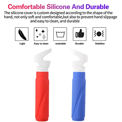 for Oculus Quest 2 Accessories, 2 in 1 VR Game Extended Auxiliary Lightsaber Handle, Washable Multi-Purpose VR Beat Saber Handles