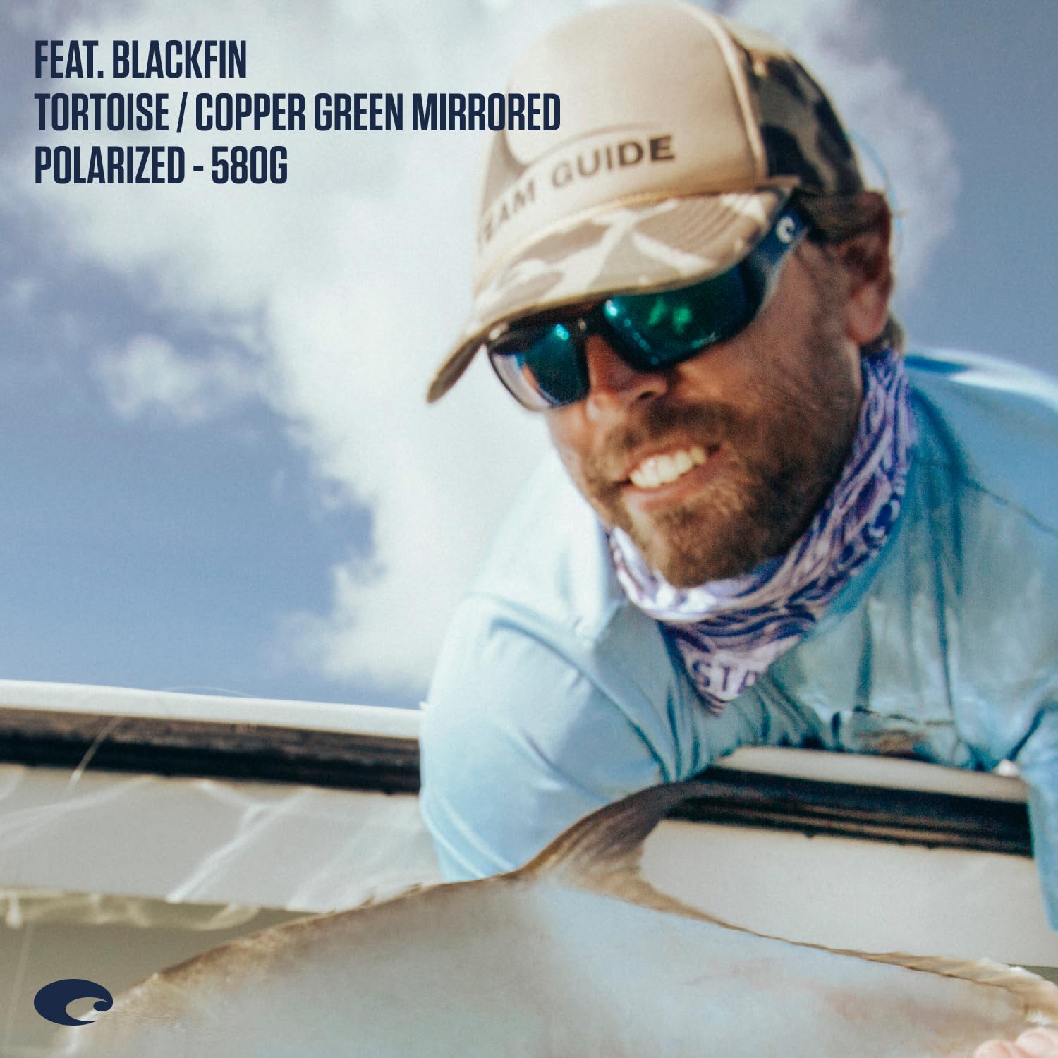 Costa Man Sunglasses Matte Gray Frame, Green Mirror Lenses, 62MM