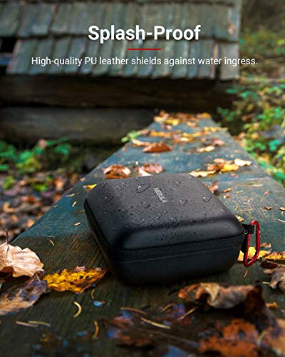 Nebula Capsule Max & Capsule II Official Travel Case, by Anker, Polyurethane Leather, Soft Ethylene-Vinyl Acetate Material, Splash-Resistance, Premium Protection Projector Travel Case