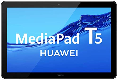 Huawei Mediapad T5 Tablet - 10.1" - 4 GB RAM - 64 GB SSD - Android 8.0 Oreo - Black - Quad-core (4 Core) 2.36 GHz Quad-core (4 Core) 1.70 GHz - microSD Supported - 2 Megapixel Front Camera - 5 Megapi