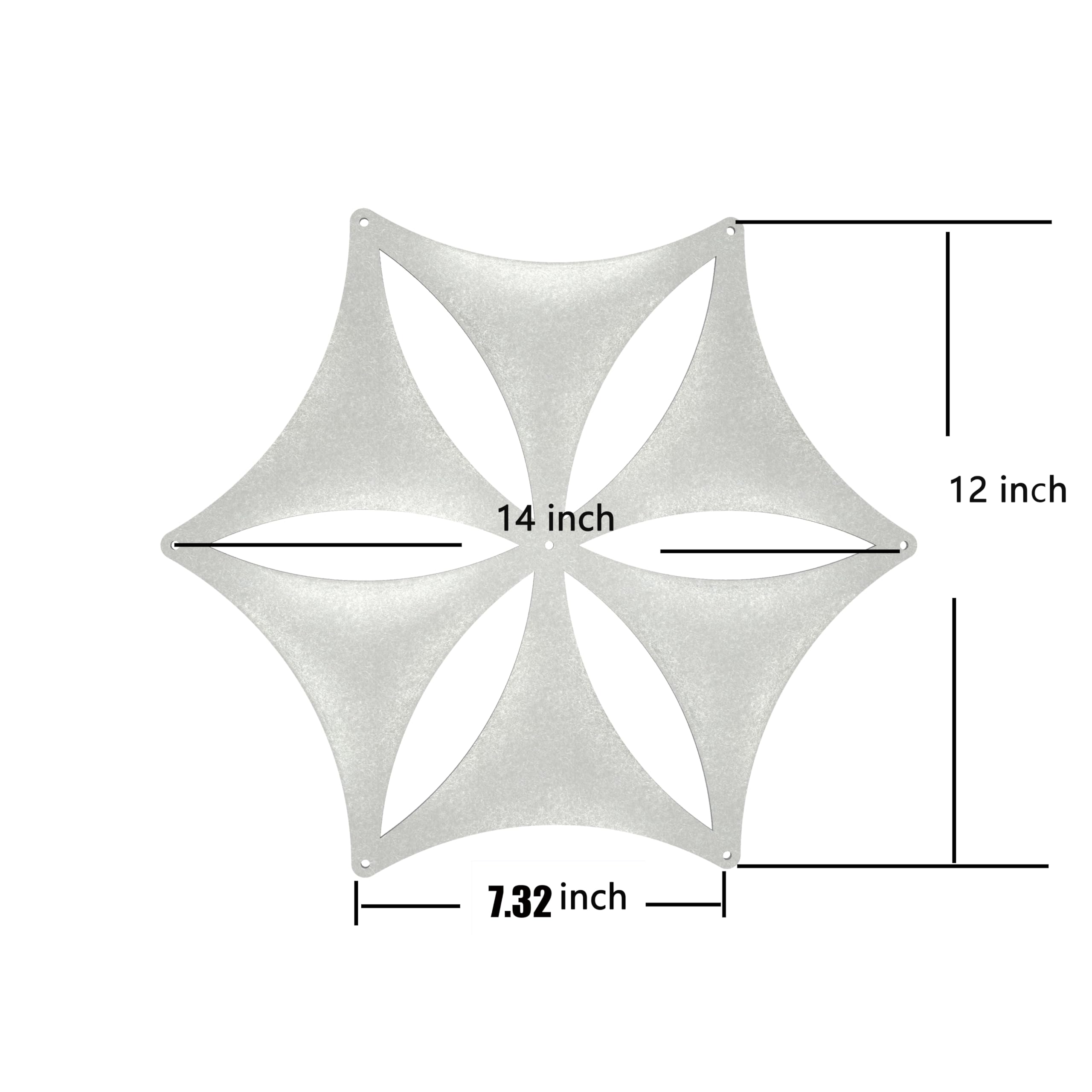 OSHIYINN White 3D Flower Venus 14"x12" Hanging Room Divider Panel Felt Fiber Surface High Density Polyester Fiber Board Cut Room Partition Home Decoratio(12 Pcs)