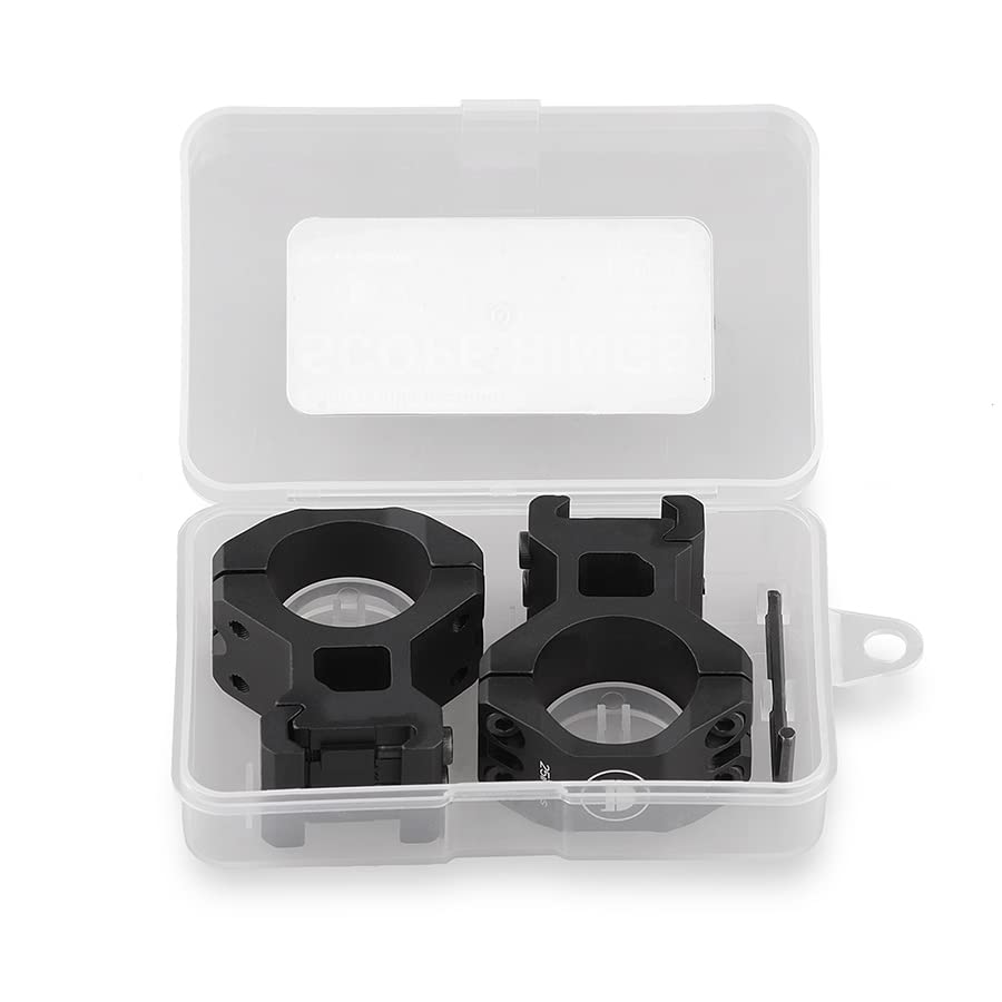 DISCOVERYOPT 2 Pack 34mm Precision Scope Ring for Picatinny Rail…