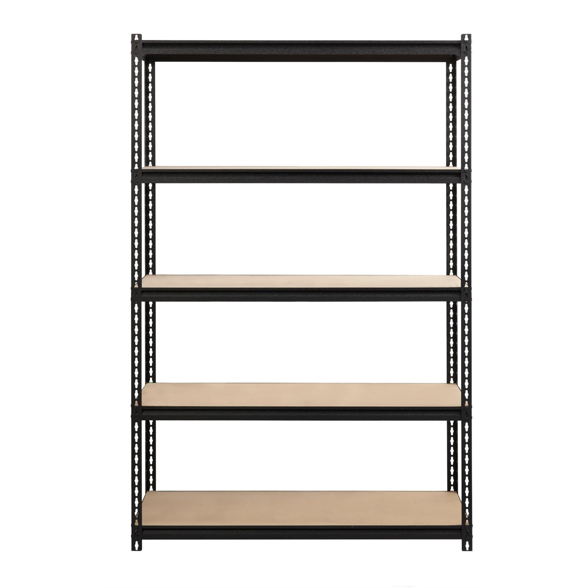 Lorell 2,300 lb Capacity Riveted Steel Shelving