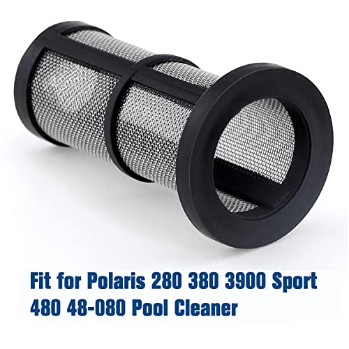 Funmit in-Line Filter Screen 48-222 Replacement for Zodiac Polaris 180, 280, 380, 3900 Model Pool Cleaner in-Line Filter Screen 48-222 (2 Pack)