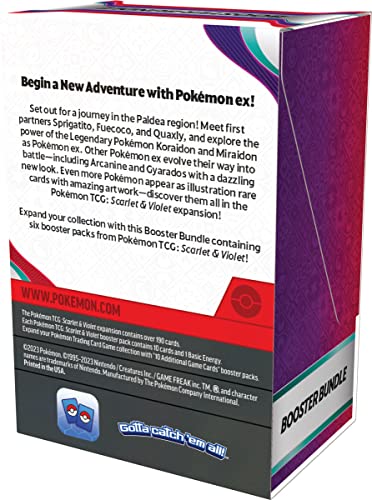 Pokemon TCG: Scarlet & Violet - Paldea Evolved Booster Bundle …