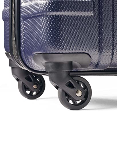 Tommy Hilfiger Lexington Upight Hard Suitcase, Navy, 21"