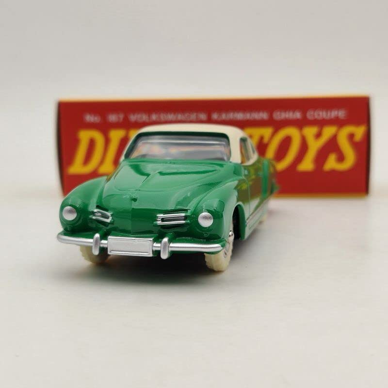 DeAgostini 1:43 Dinky Toys 187 for Volkswagen Karmann GHIA Coupe Diecast Model Toys Car Limited Collection Auto Gift