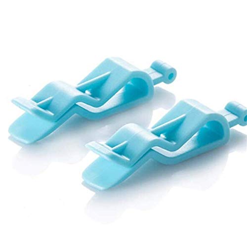 U-M PULABO DurableCreative Colorful Trash Can Clip Garbage Bag Fixed Clip Household Trash Can Anti-Slip Holder, 6Pcs/Set Adorable Quality & Practical