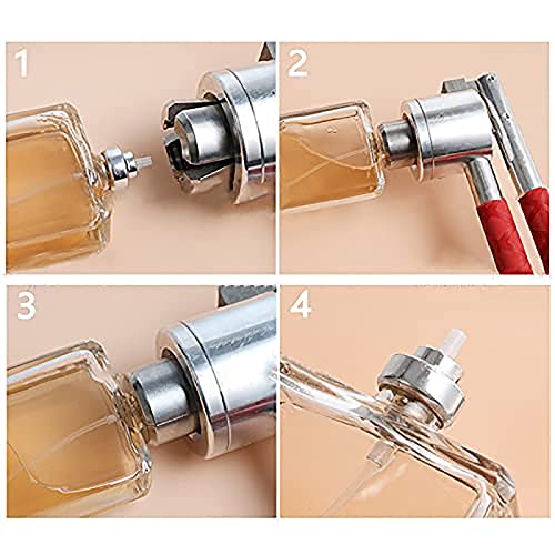 UPIKIT 13/15/20mm Manual Sealing Machine, Stainless Steel, Hand-Held Medical Capping Pliers, Vial Capping Tool, Capping Tool for Aluminum-Plastic/All-Aluminum,FullAluminum-15mm