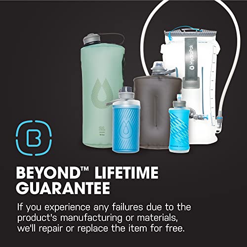 HydraPak Contour (2L Hydration Reservoir) - Low-Profile Water Bladder, Fits Most Hydration Packs – High-Flow Bite Valve, Leak Proof, Fully Reversible, and Dishwasher Safe