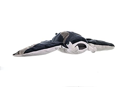 Wild Republic Manta Ray Cuddlekins, Stuffed Animal, 12 inches, Gift for Kids, Plush Toy, Fill is Spun Recycled Water Bottles (22475)