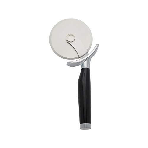KitchenAid Classic Pizza Wheel, 9-Inch, Black & Classic Multifunction Can Opener/Bottle Opener, 8.34-Inch, Black