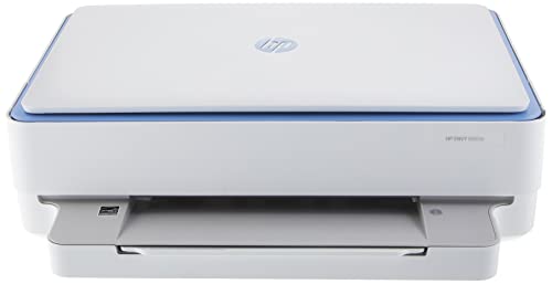 HP Envy 6065e Wireless Color All-in-One Printer with 6 Months Free Ink (223N1A) (Renewed Premium), White