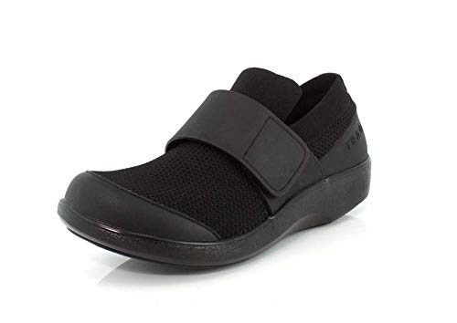 TRAQ by Alegria Qwik Womens Smart Walking Shoe Black Out 11 M US
