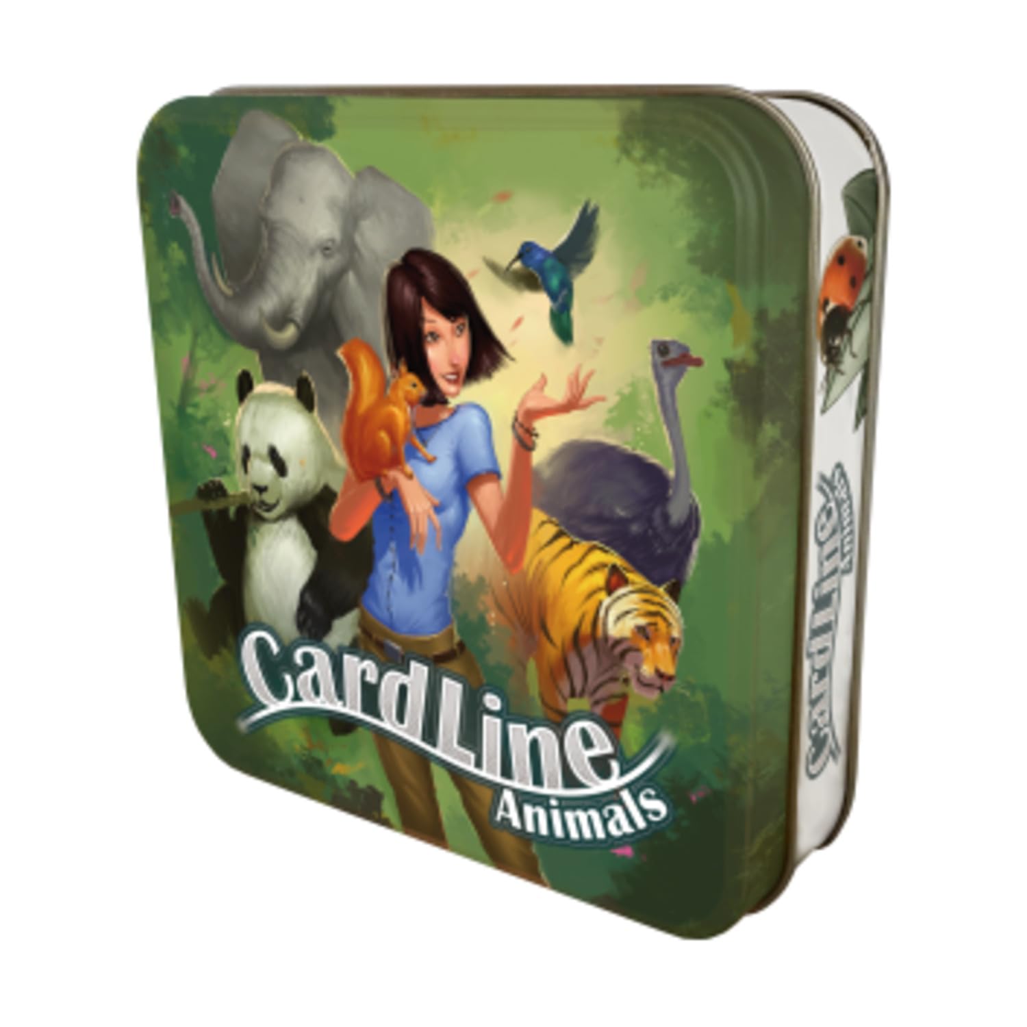 Monolith Cardline Animals Card Game | Educational Game | Animal Themed Strategy Game | Fun Family Game for Adults and Kids | Ages 7+ | 2-8 Players | Average Playtime 15 Minutes | Made by Monolith